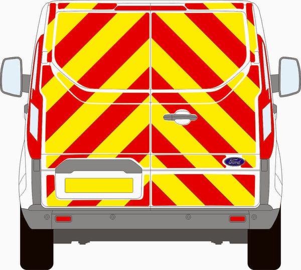 Ford Transit Custom MK1 High Roof 2013 to 2023 Chevron Kit – Chevron ...